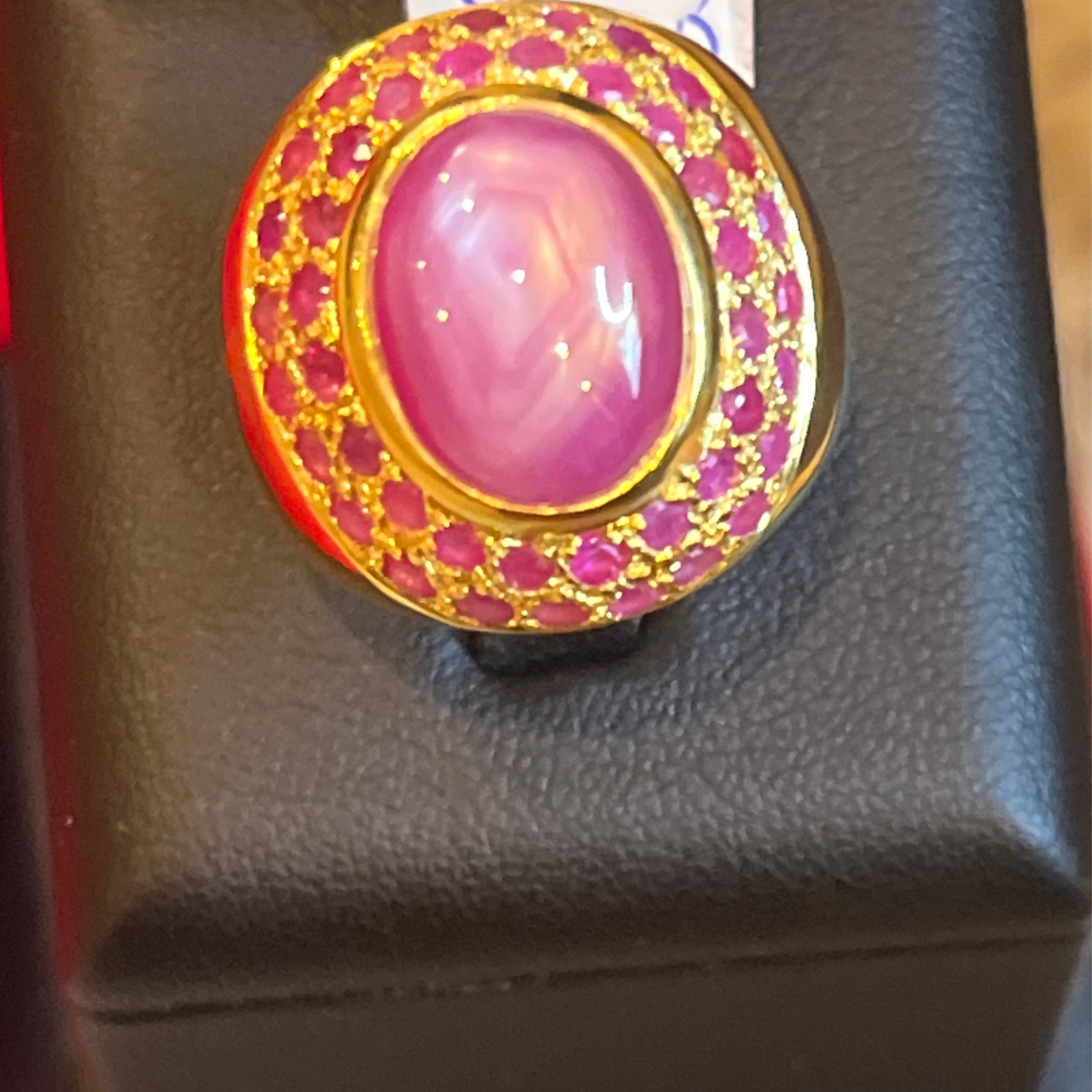 Natural Pink ruby with Burmese Ruby | Siam Exclusive USA LLC